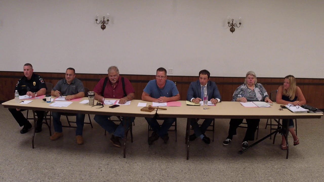 WATCH: Independence Township General Meeting 8-14-2019 - BeaverCountian.com